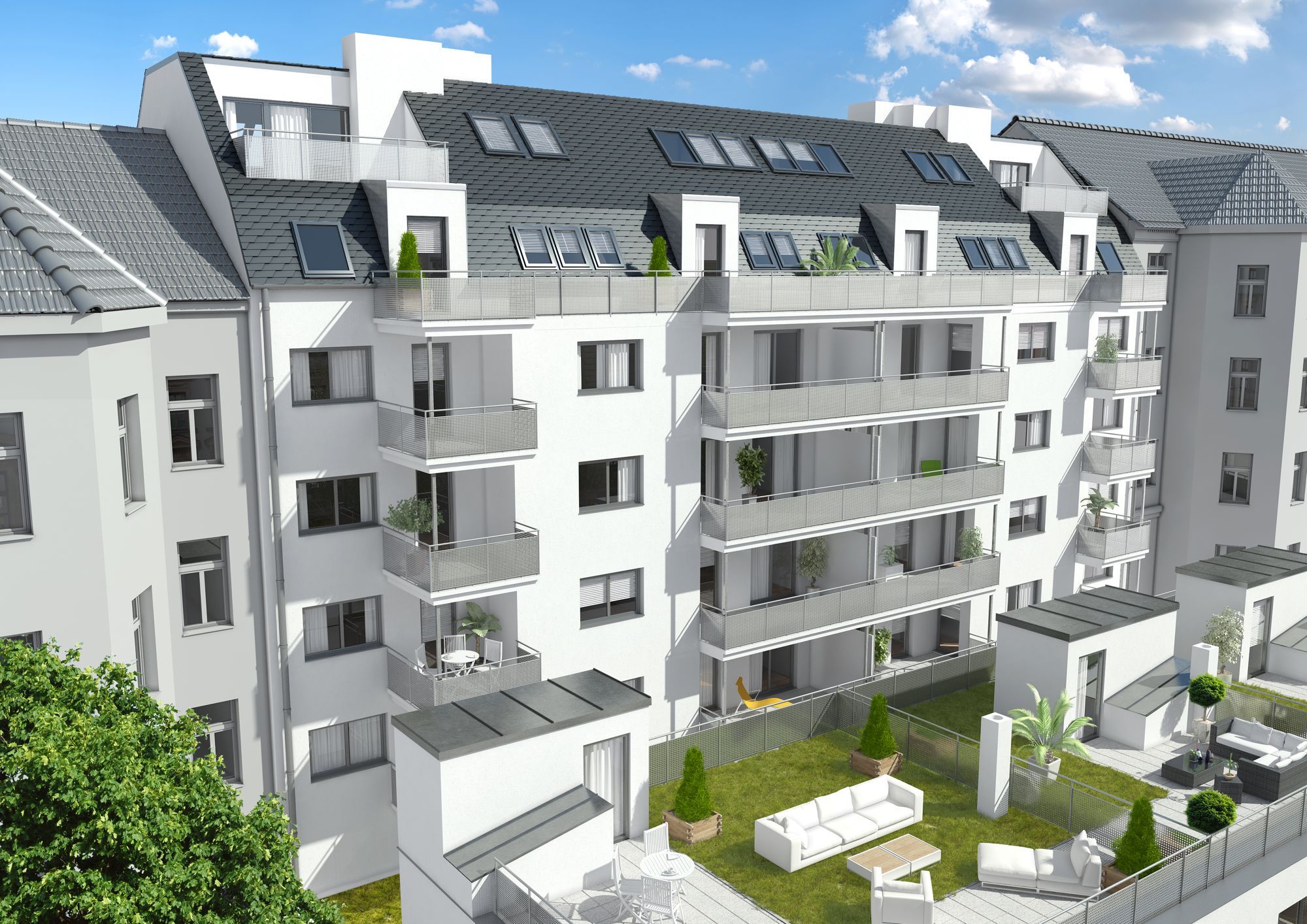 Wunderschone Wohnungen Mit Balkon Fotos